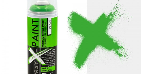 SPRAY X PAINT 400 ML YAZ YEŞİLİ